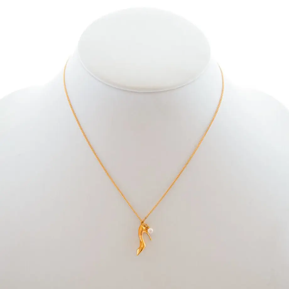 PIN HEEL PENDANT 【GOLD】 - ELRINA